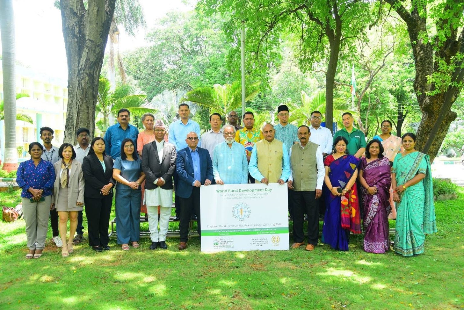 World Rural Development Day poster released by CIRDAP, NIRDPR & REEDS ...